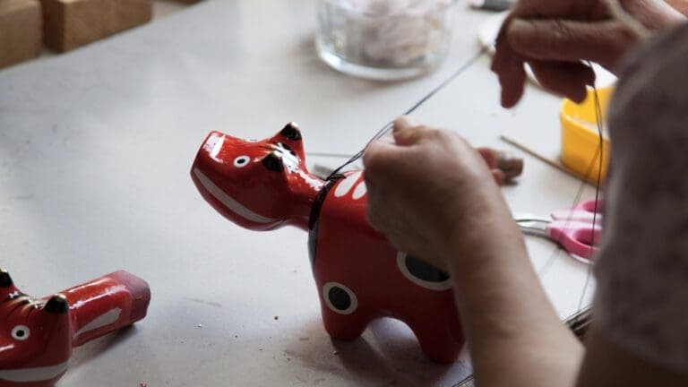 Akabeko Cow - Japanese Folk Toy – Japan House London