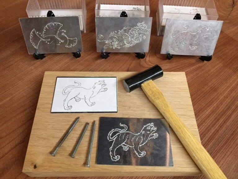 Sendai tansu metal embossing experience – Japan House London